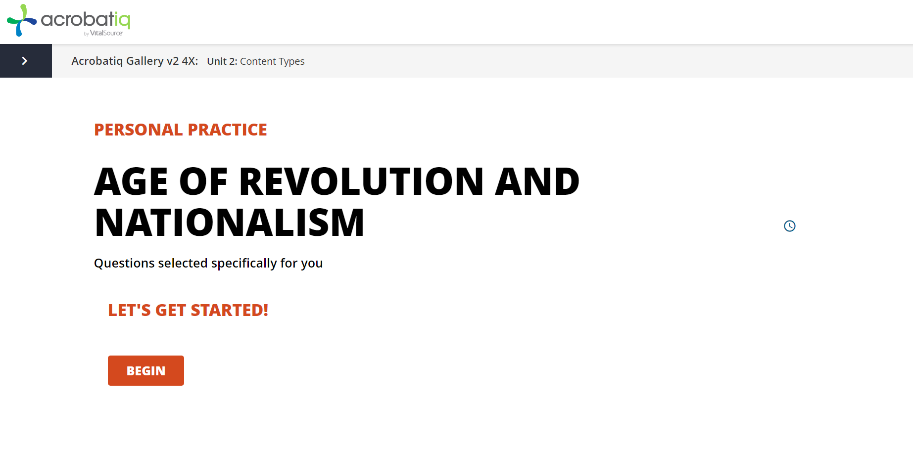 Course Content – Acrobatiq
