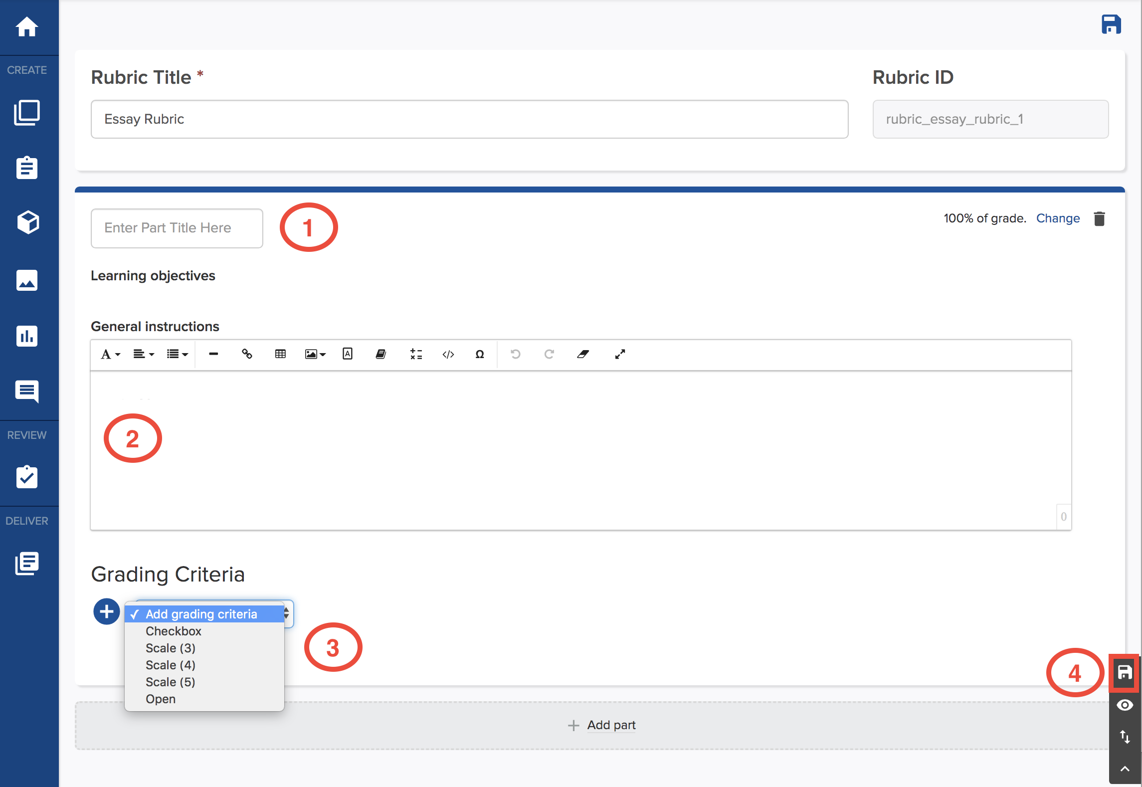 Rubrics – Acrobatiq