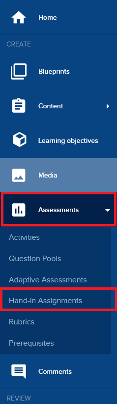 Hand-In Assignments – Acrobatiq