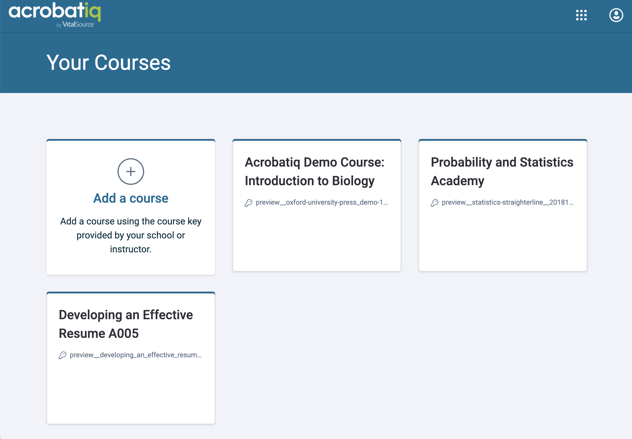 Basic Navigation – Acrobatiq