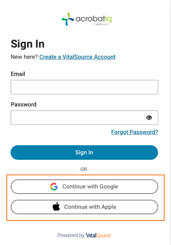 Accessing Your Course – Acrobatiq
