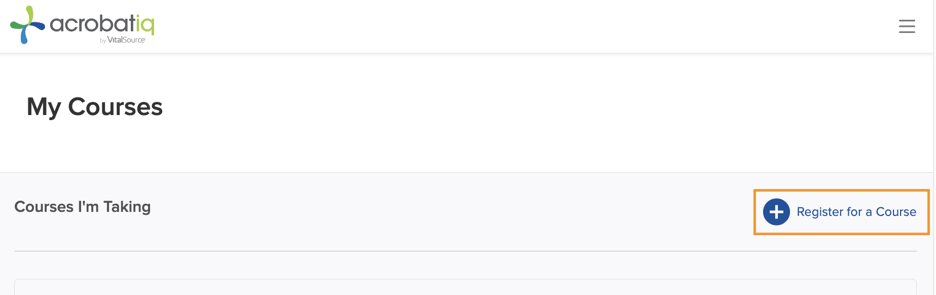 Accessing Your Course – Acrobatiq