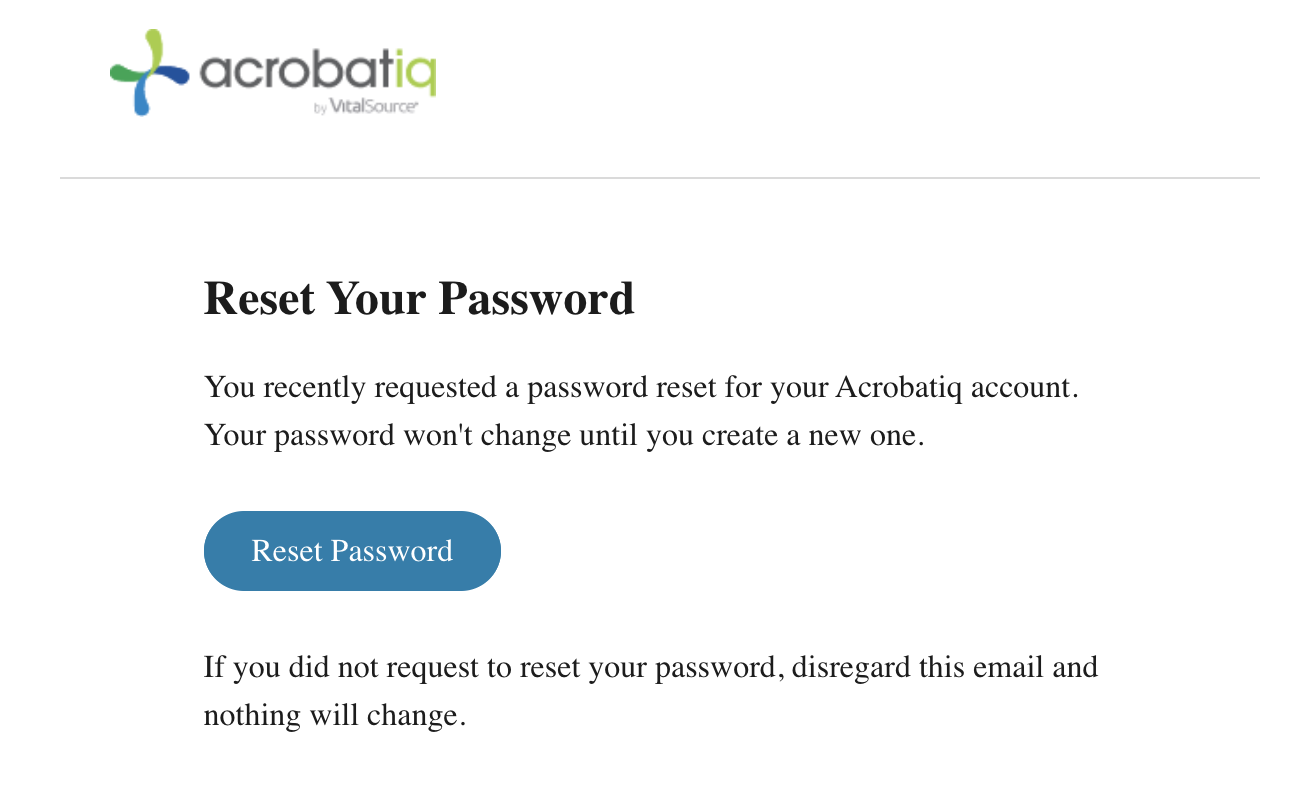 Passwords – Acrobatiq