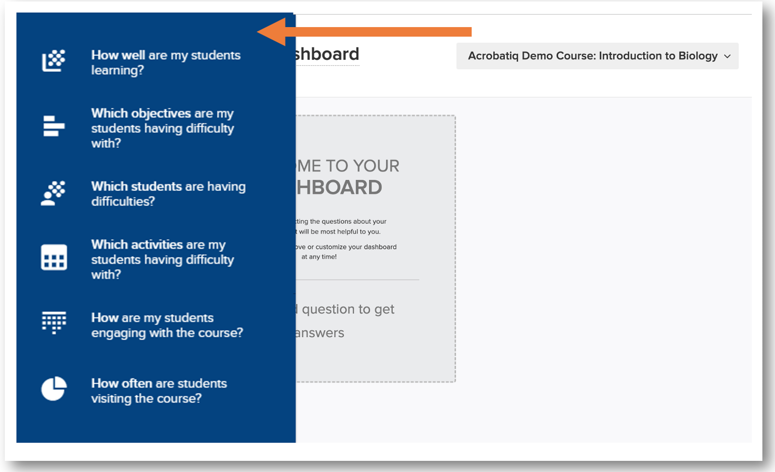 Learning Dashboard Overview and Setup – Acrobatiq